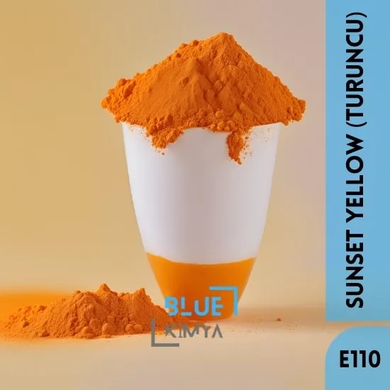 Sunset Yellow E110 | En Kaliteli ve Güvenilir Ürünler | Blue Kimya