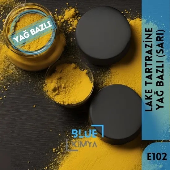 Tartrazine E102 Yağ Bazlı Gıda Boyası | Hızlı Kargo | Blue Kimya
